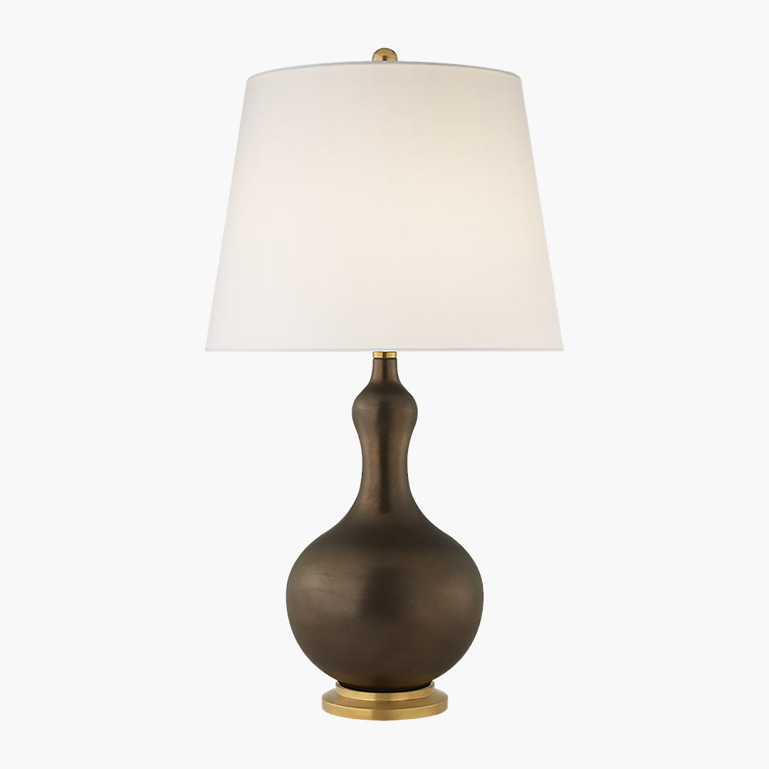Addison Lamp with Percale Shade – Laura Kincade